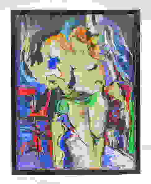 Michael Dewitt Abstract Pastel Auction