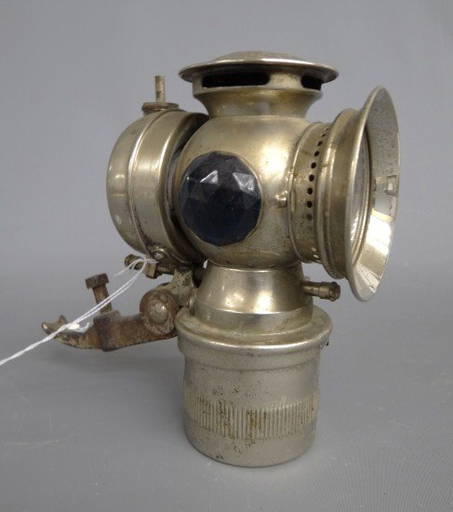 Cm Hall Lamp Co Bicycle Carbide Lamp