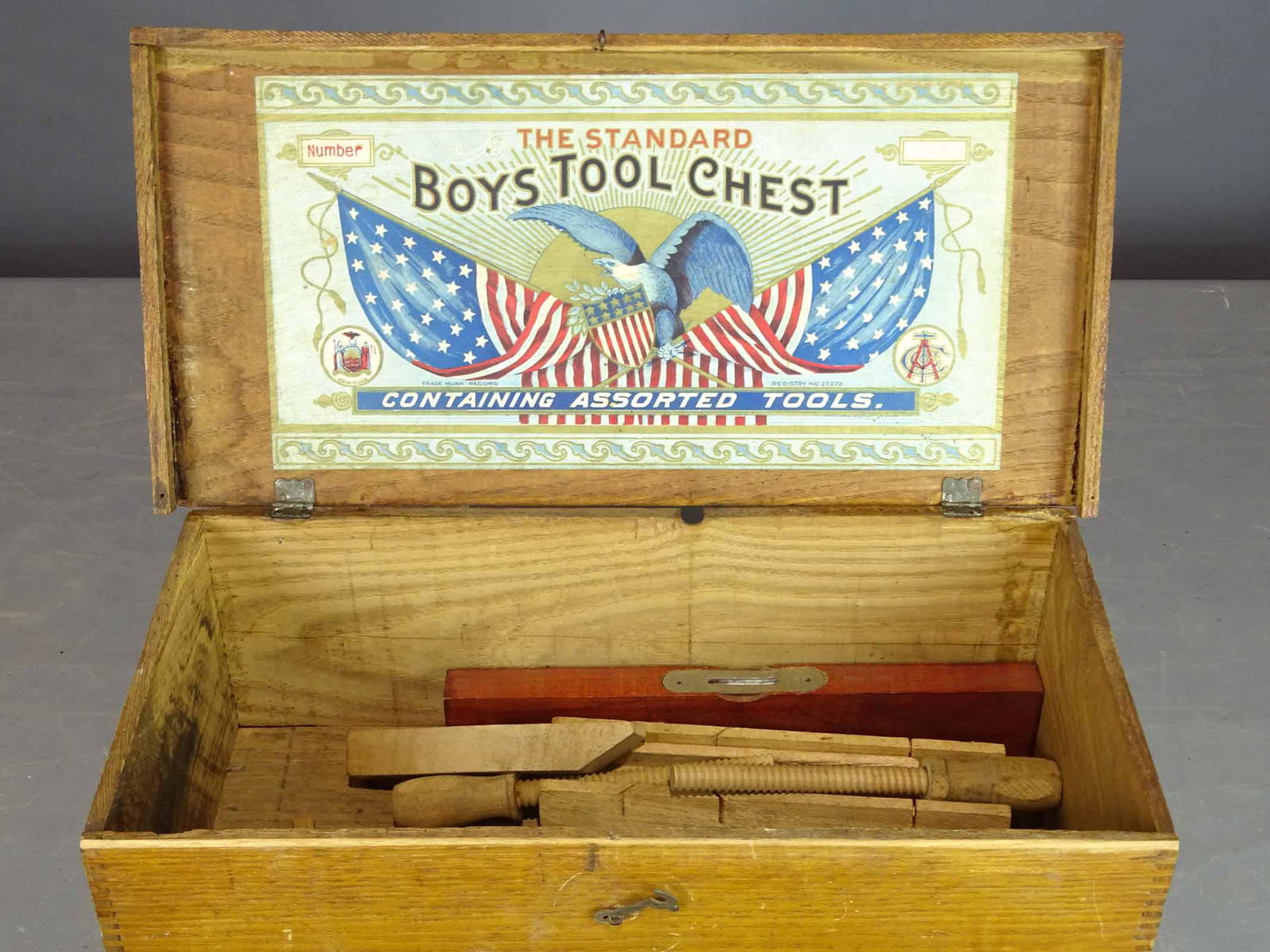 Boys Tool Chest Auction