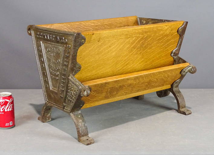 Repurposed Magazine Rack