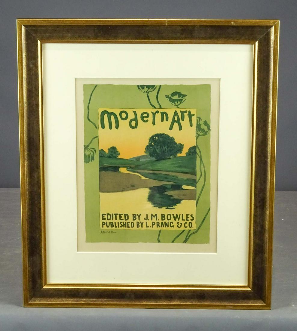Lithograph "modern Art" Auction