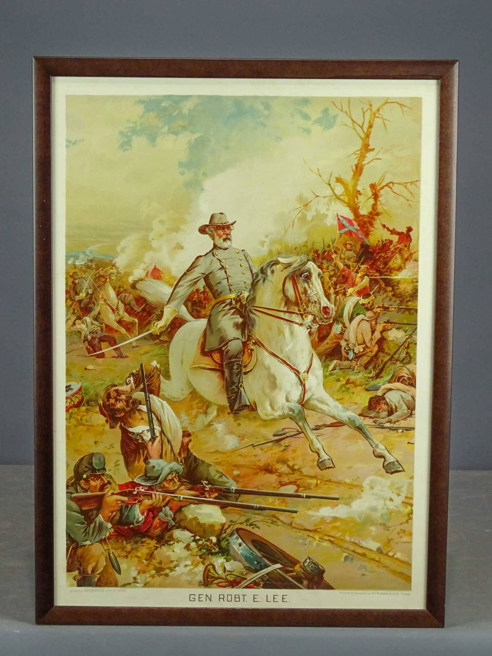 Robert E. Lee Lithograph Auction