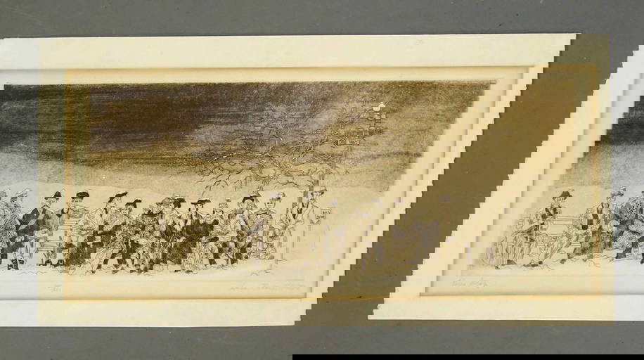 Susan Booth Titus Etching