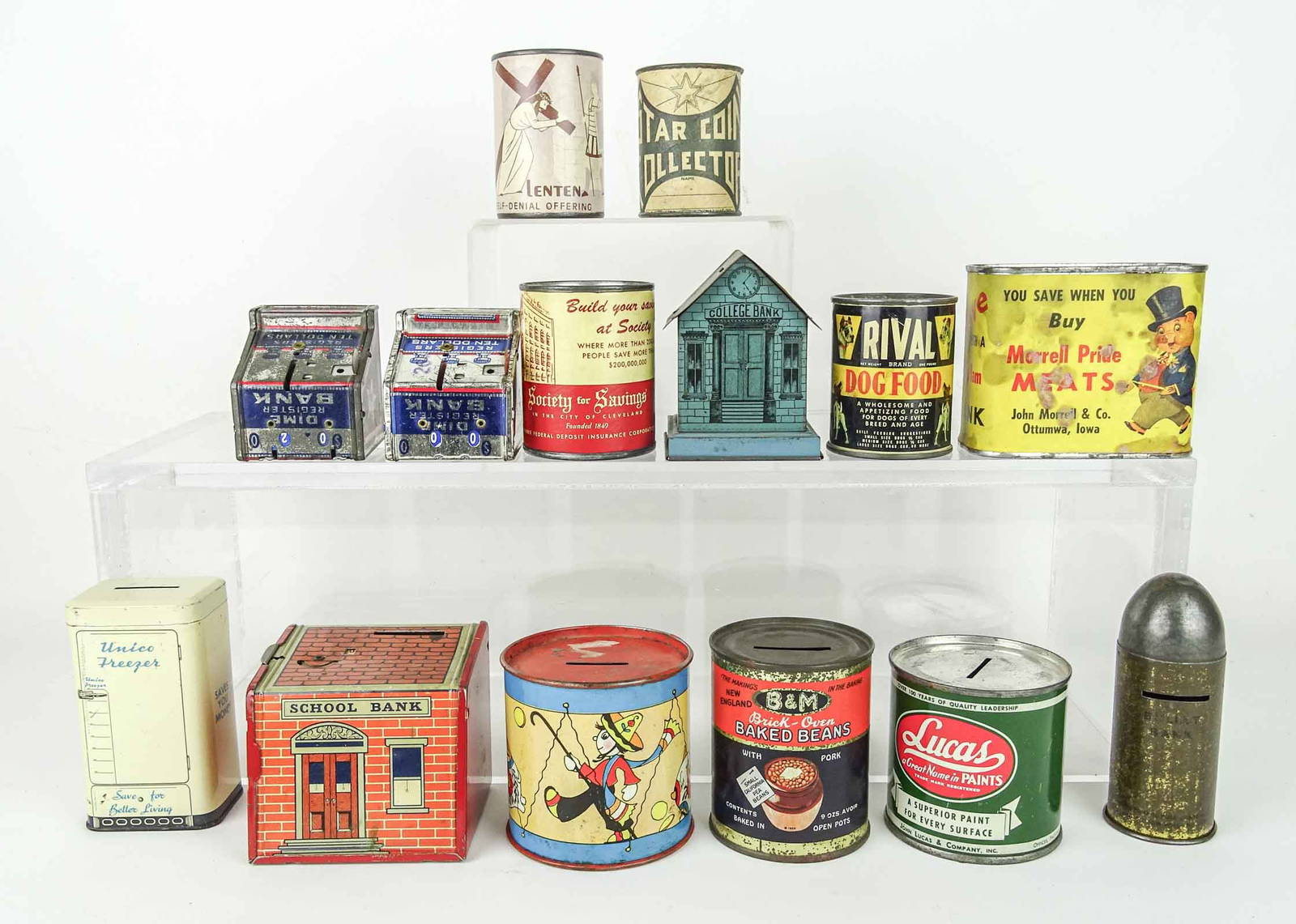 Tin Banks Auction