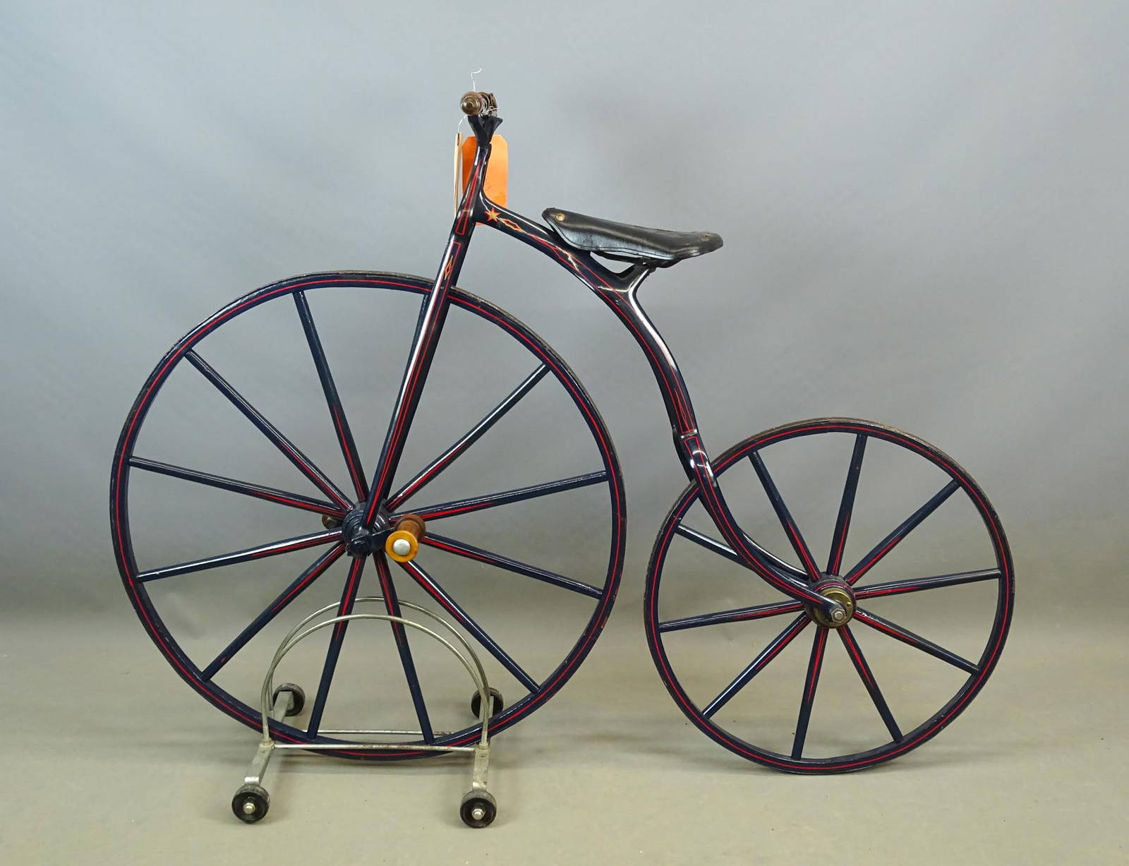 Child's Velocipede High Wheel Bicycle Auction