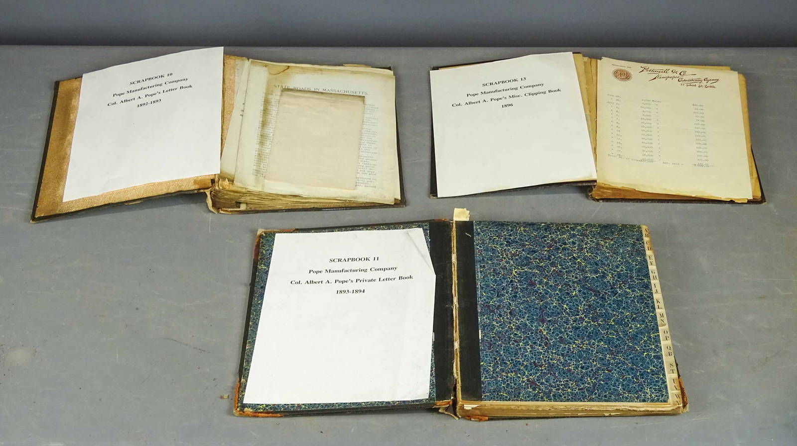 Col. Albert Pope Archive Auction