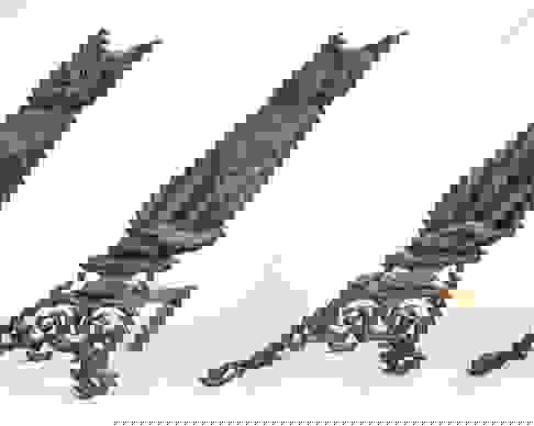 Pair Cat Andirons Auction