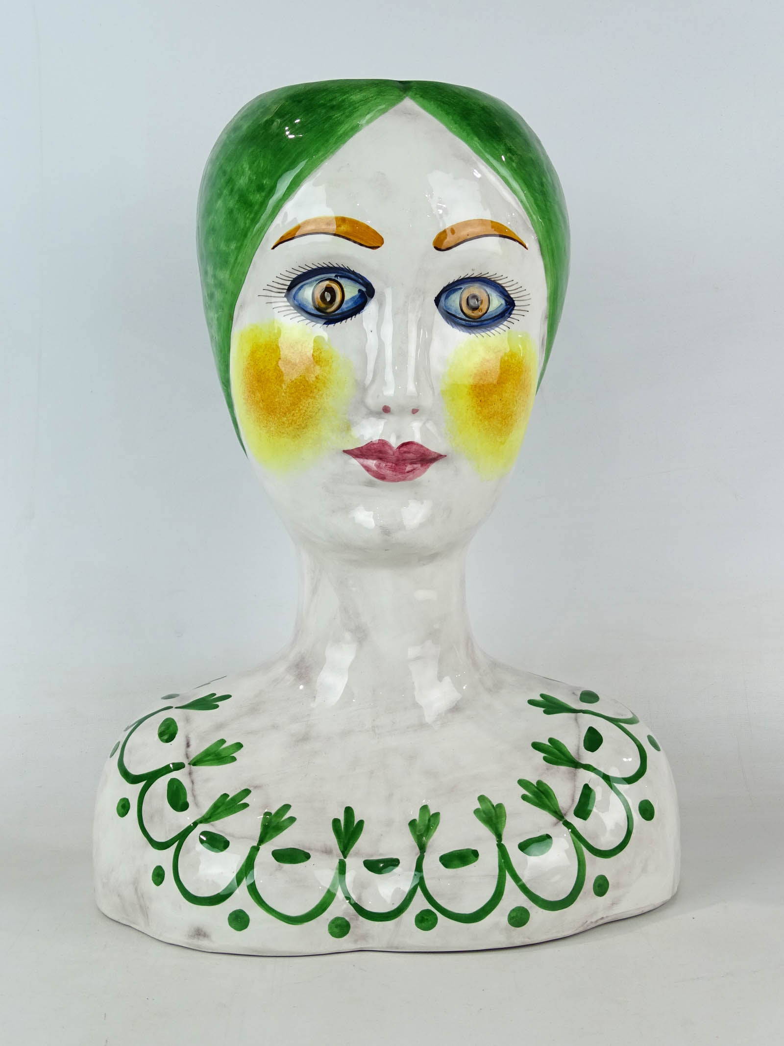 Italian Ceramic Head Auction