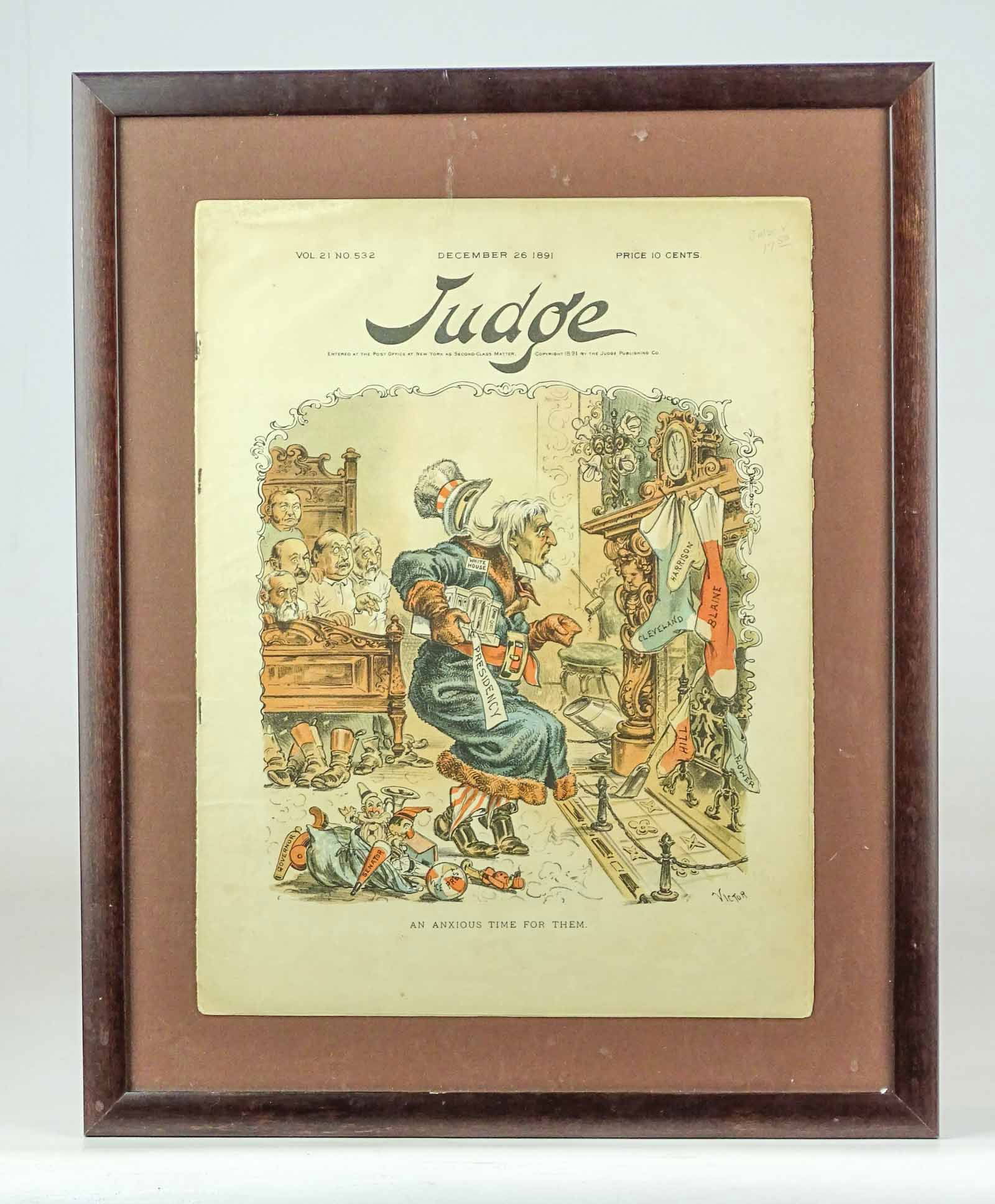 Uncle Sam Judge Cover Auction