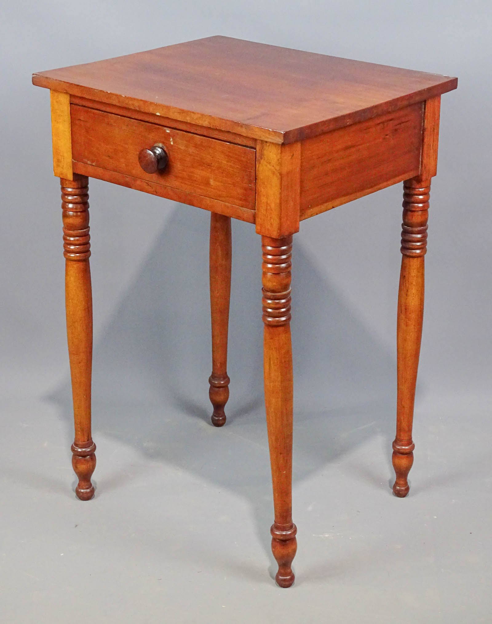 19th C. Single Drawer Stand Auction