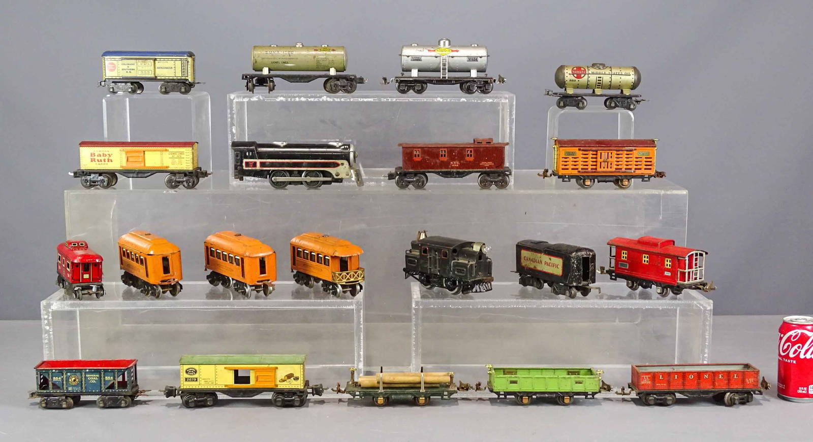 Early Tin Toy Trains Auction