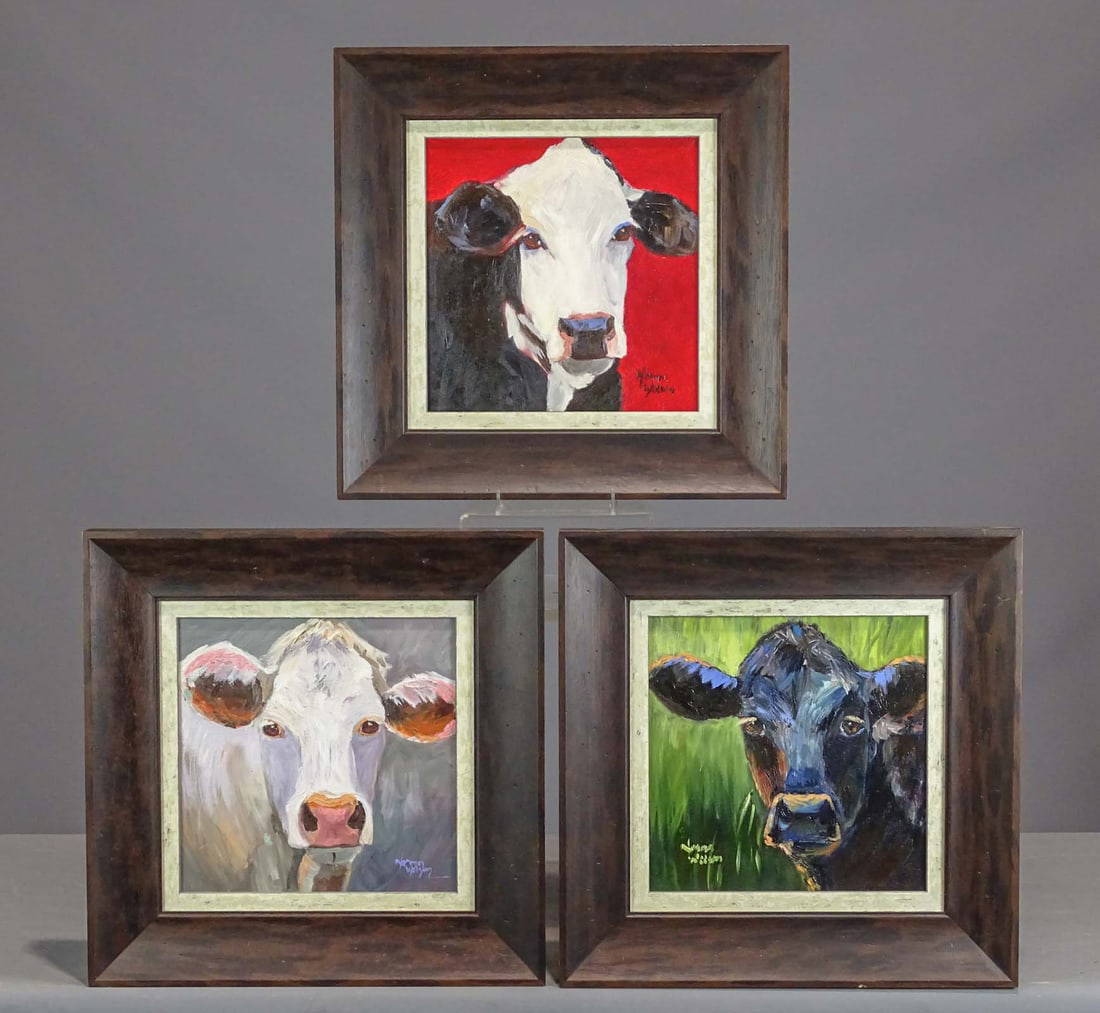 Norma Watson Cow Paintings Auction