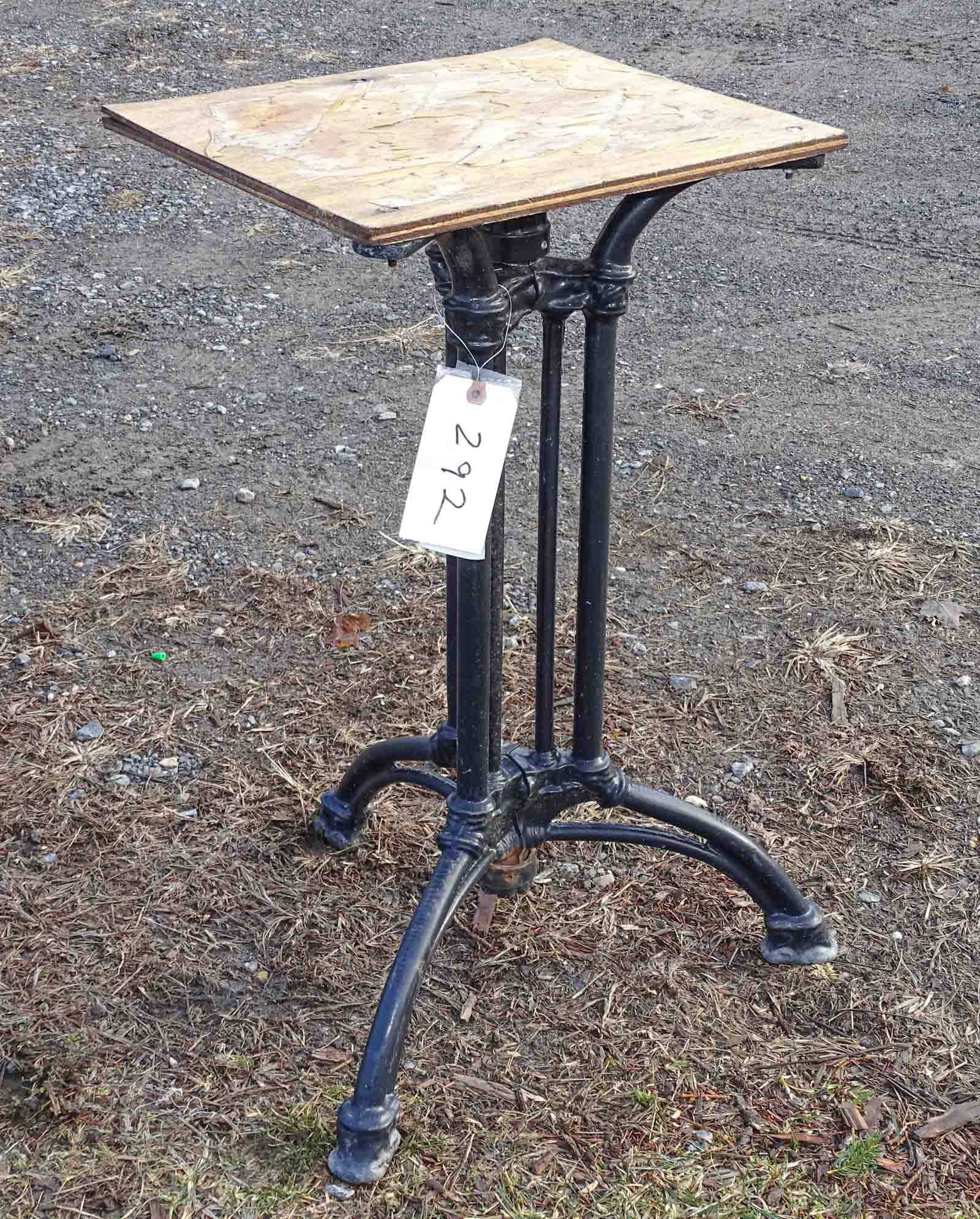 Victorian Cast Iron Table Base Auction