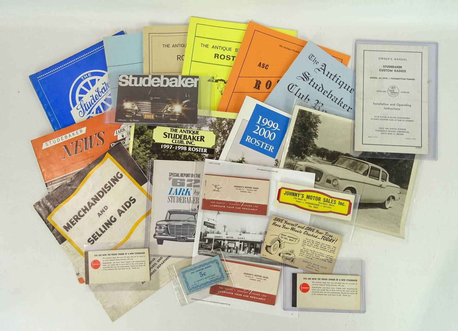 Automobile Literature Lot Auction