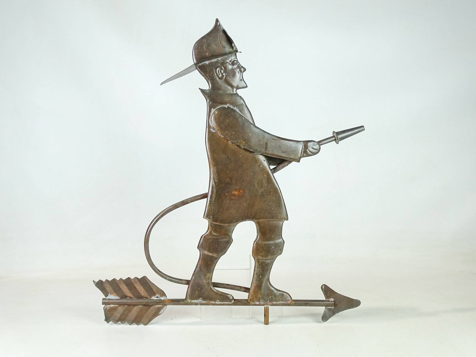 Fireman Weathervane Auction