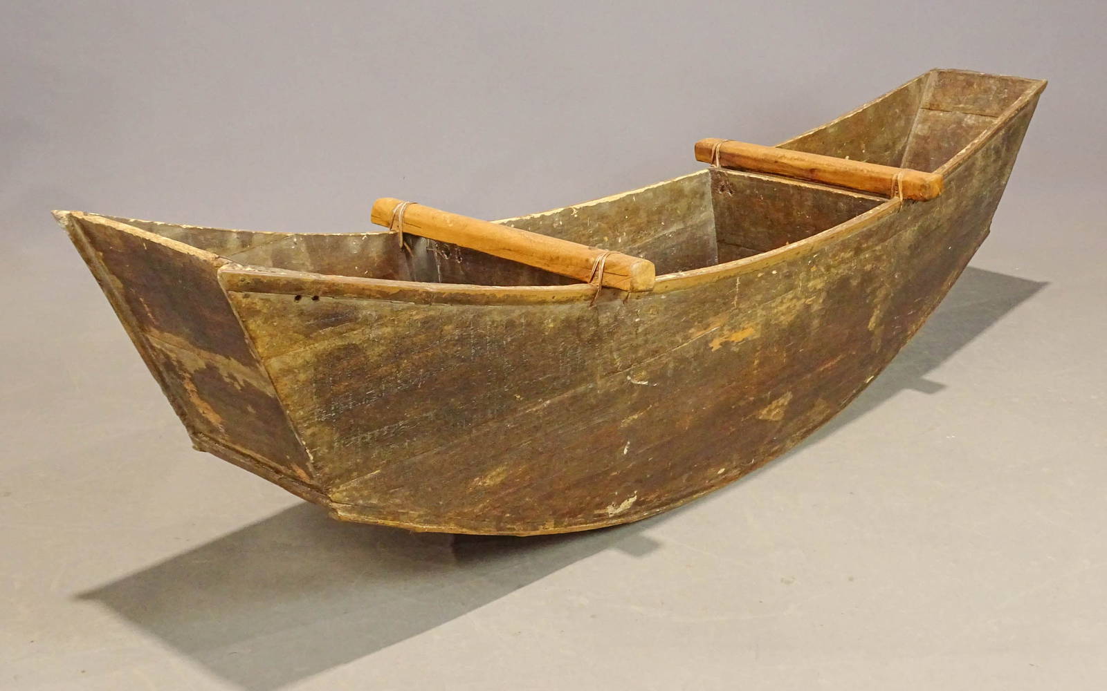 Chinese Lotus Boat Auction