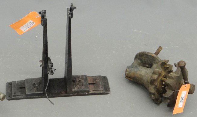 Bicycle Vise And Truing Stand