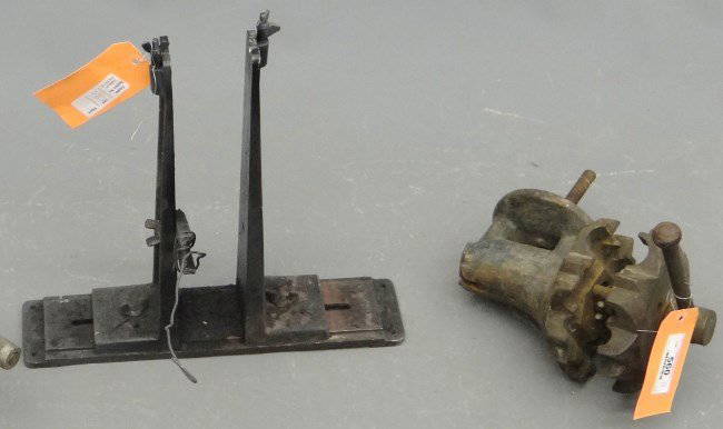 Bicycle Vise And Truing Stand