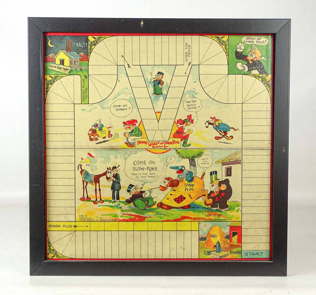 Framed Game Board Auction