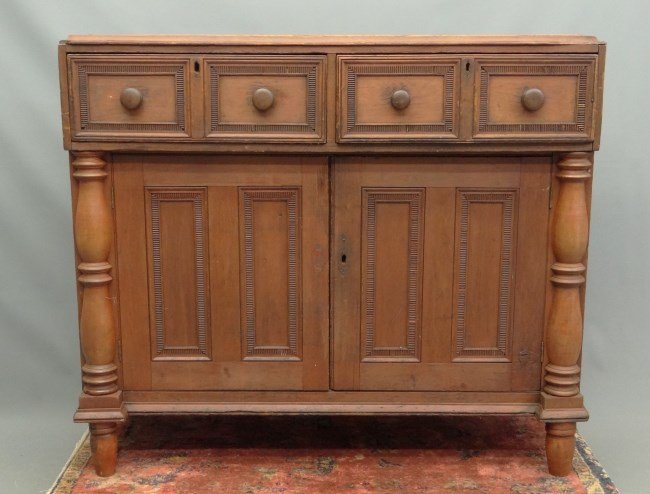 19th c. Hackensack Cupboard - Aug 17, 2013 | Copake Auction Inc. in NY