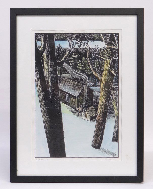 Michael McCurdy Woodcut