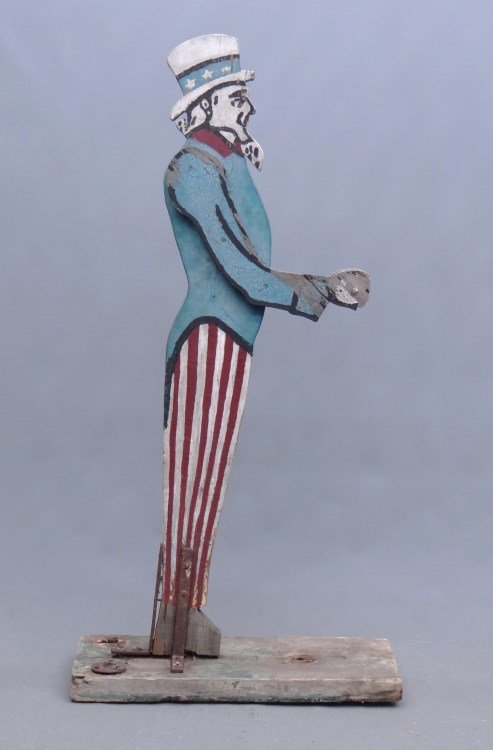 Uncle Sam Flag Holder