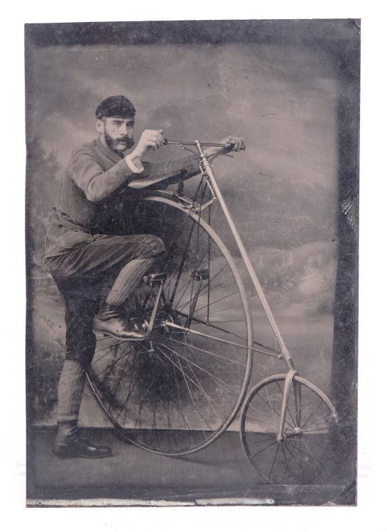 Tintype With American Star High Wheel Bicycle - Apr 12, 2014 | Copake ...