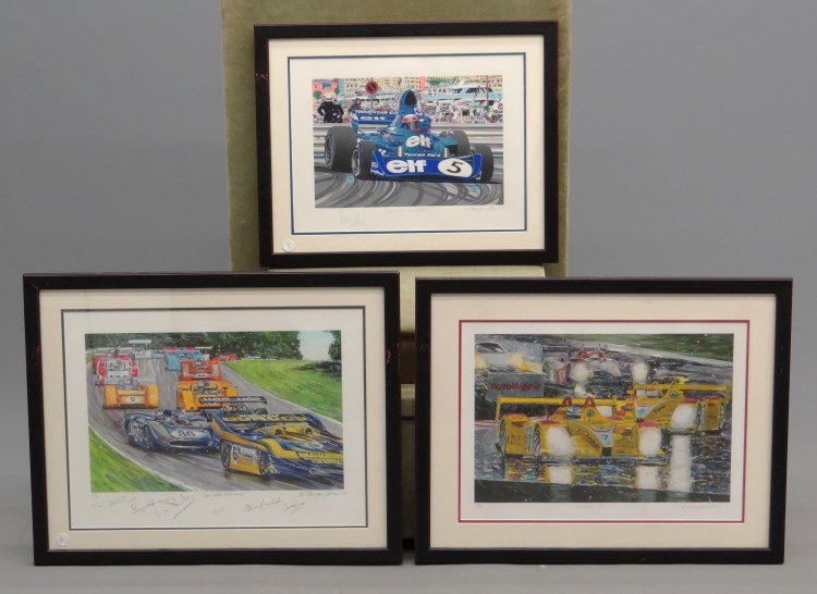 Randy Owens Signed Race Car Prints