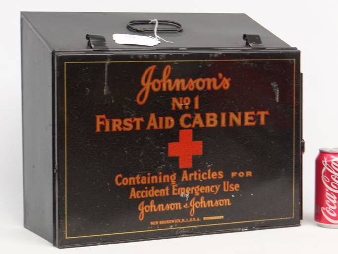 Vintage Johnson's First Aid Kit
