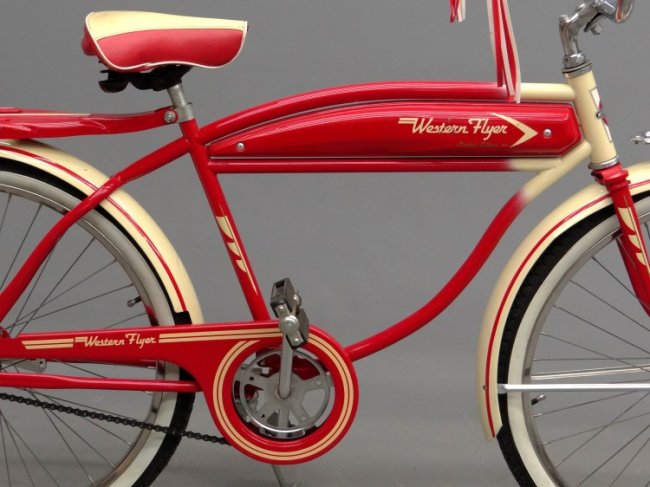 Western Flyer Reproduction Bicycle : Lot 51