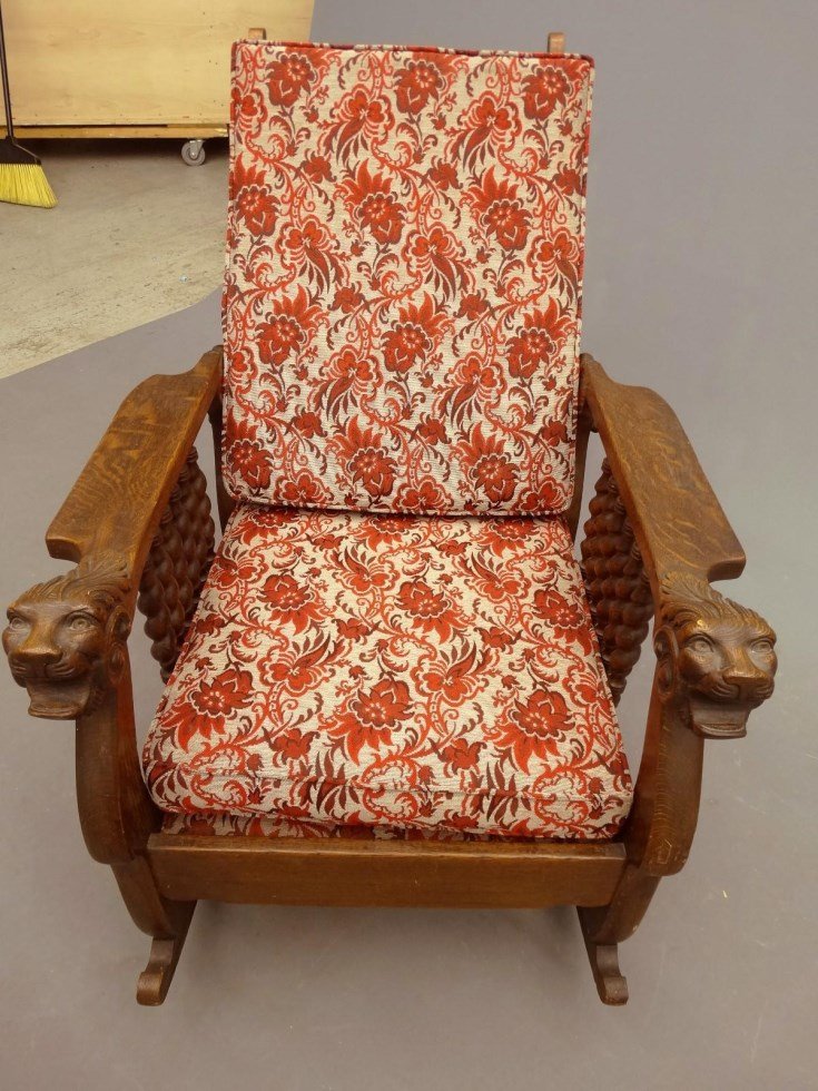 Victorian Morris Rocking Chair - Jul 25, 2015 | Copake Auction Inc. in NY