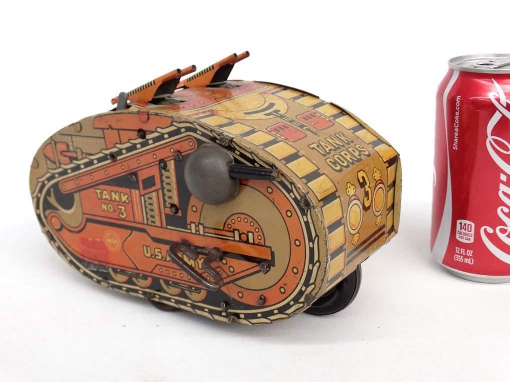 Marx Tank Tin Litho Toy