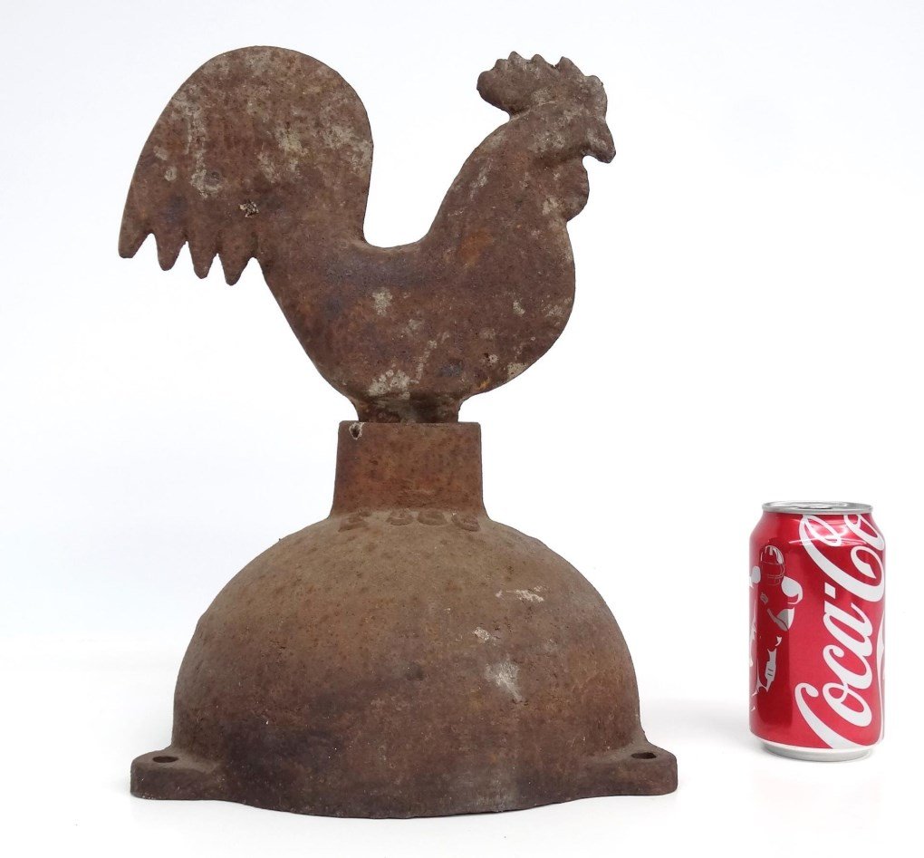 Rooster Windmill Weight - Apr 17, 2021 | Miller & Miller Auctions Ltd. in Canada