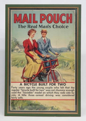 Early Mail Pouch Poster