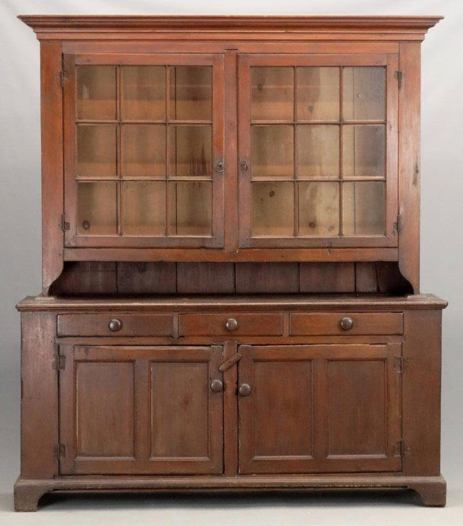 19th c. Pennsylvania Dutch Cupboard