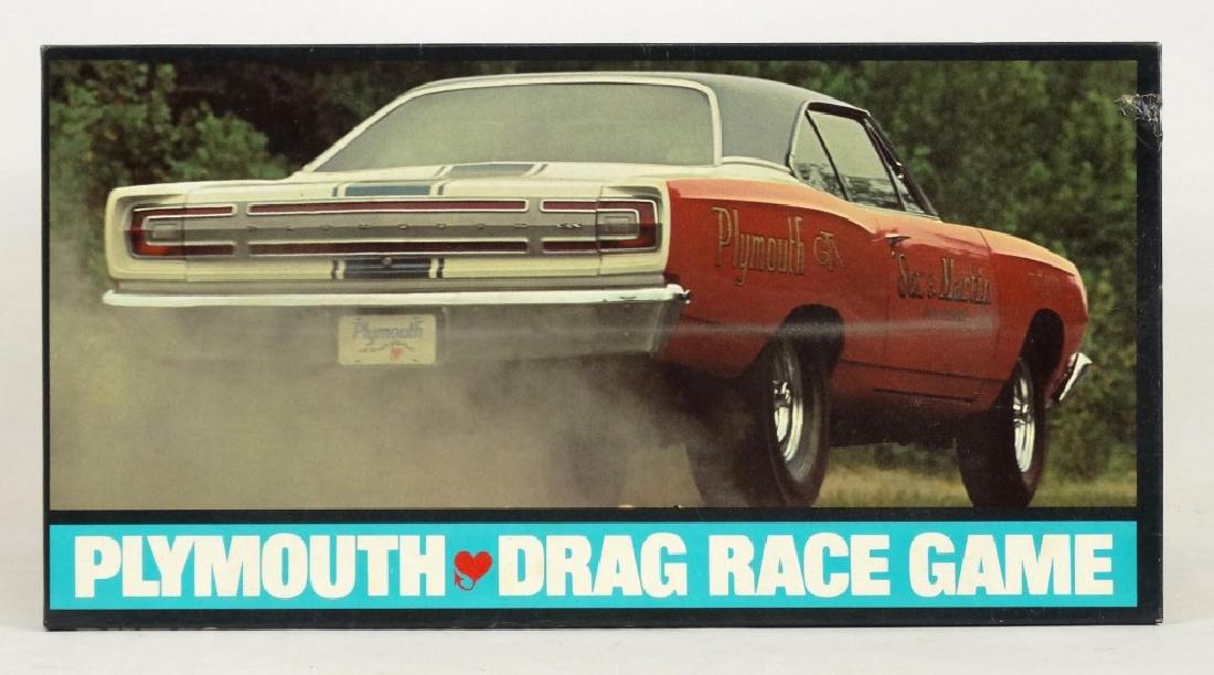 Vintage Boxed Game "plymouth Drag Race Game"