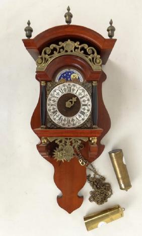 Antique German Pendulum Wall Clock : Lot 0275