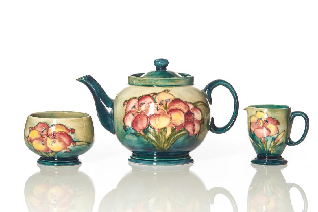 Three piece Moorcroft Freesia pottery tea set - Mar 26, 2019 | A.H ...