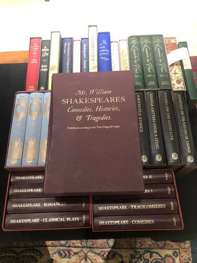 36 Volumes Of The Folio Society Books