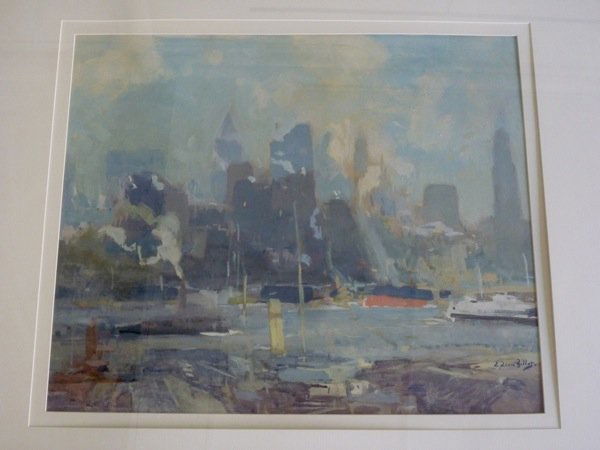 1206: PIERRE LOUIS EUGENE GUILLOT MIXED MEDIA