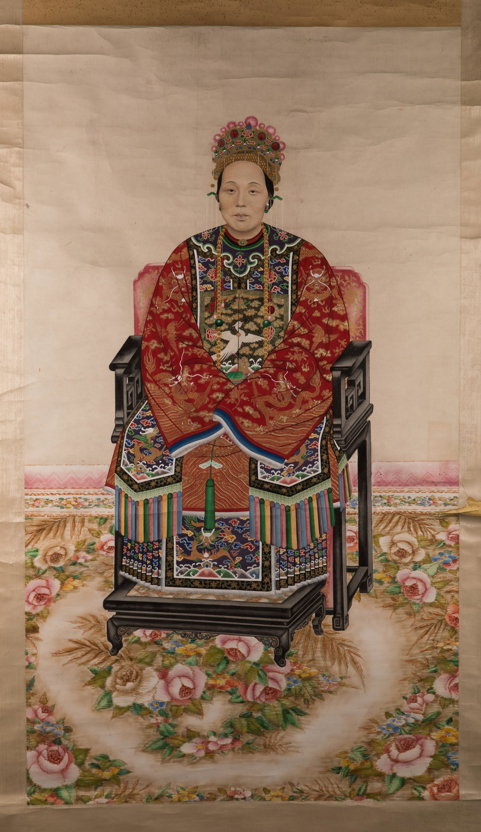 ANCESTOR PAINTING OF FEMALE MATRIARCH (#3093) on Sep 02, 2021 | A.H ...