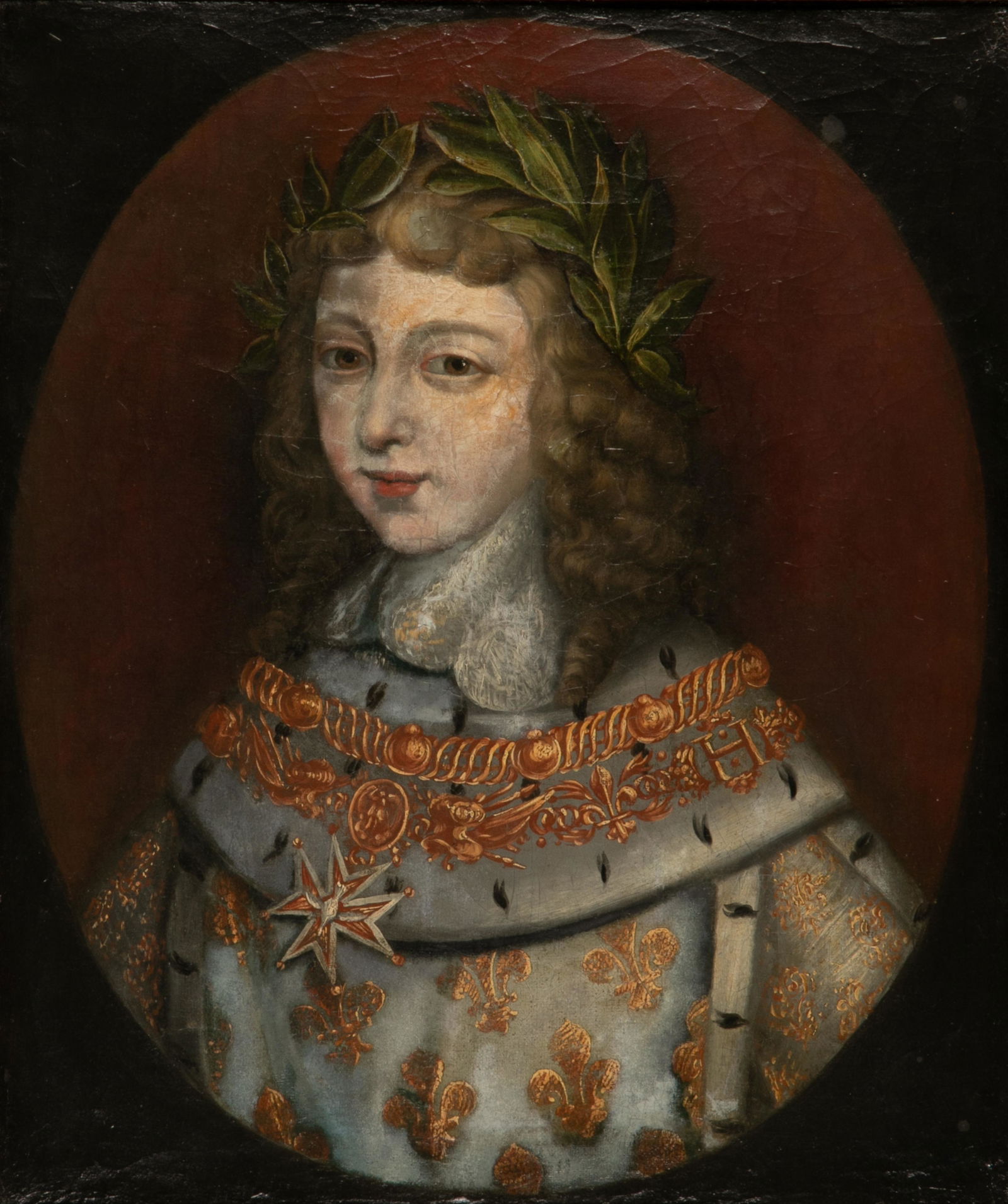 18th C Colonial Portrait Painting