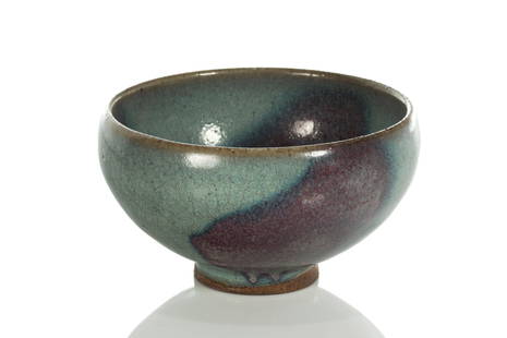 A 'jun' Purple Splashed Cup