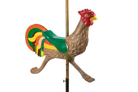 Antique American Painted Carousel Horse