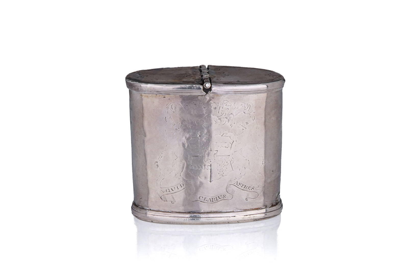 18th C Sottish Silver Double Snuff Box, 78g Auction