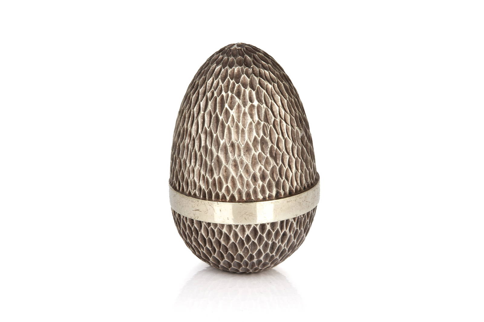 Stuart Devlin Silver Surprise Egg Auction