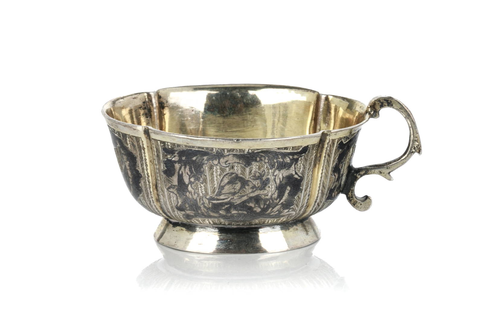 18th C Russian Silver Cup, 52g Auction