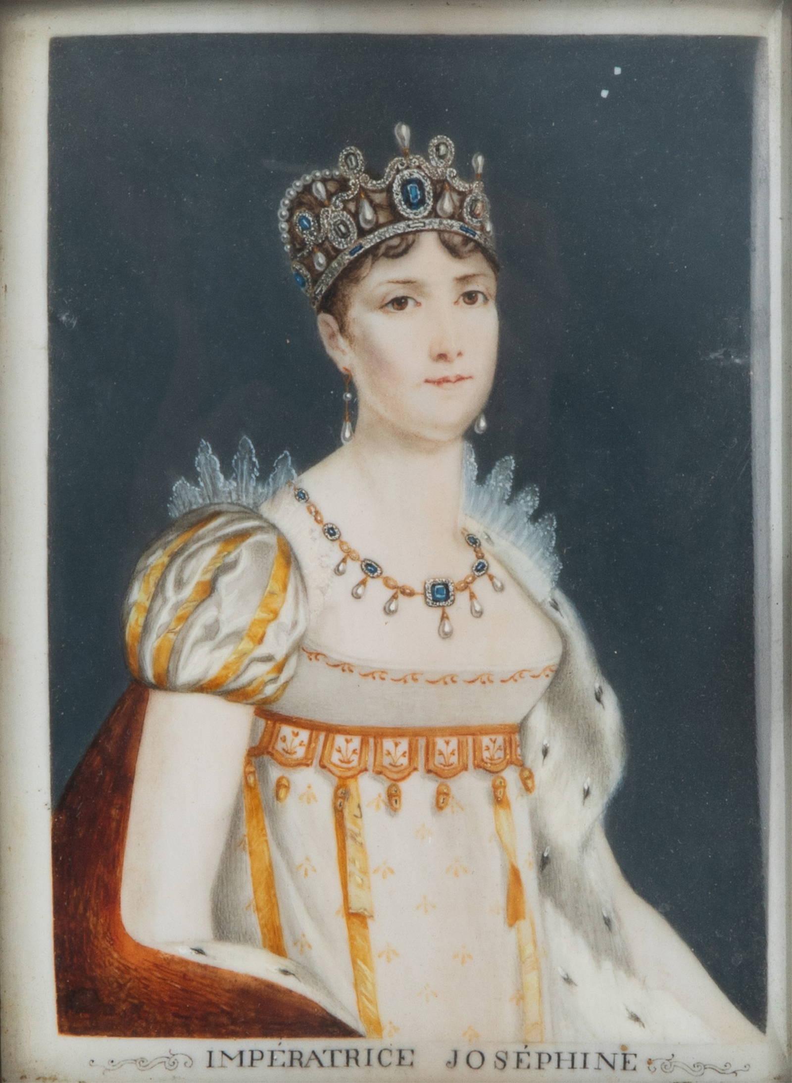 Pair Of Miniatures Napoleon And Josephine 19th C Auction