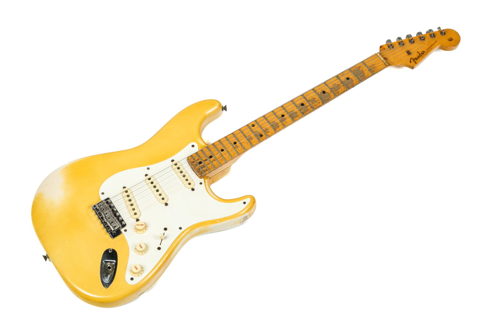 Terry Clements' Fender Stratocaster Guitar (1958) Auction