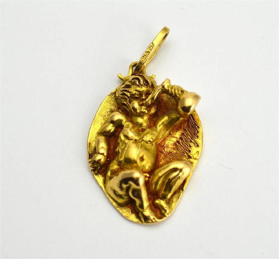 Nino D'antonio Germano 18k Gold Pendant